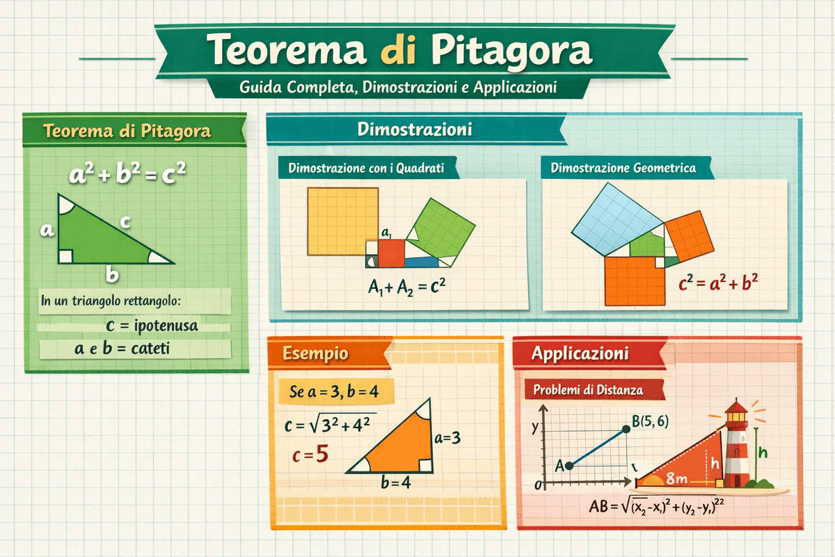 Teorema di Pitagora: Formule, Dimostrazioni ed Esempi ...
